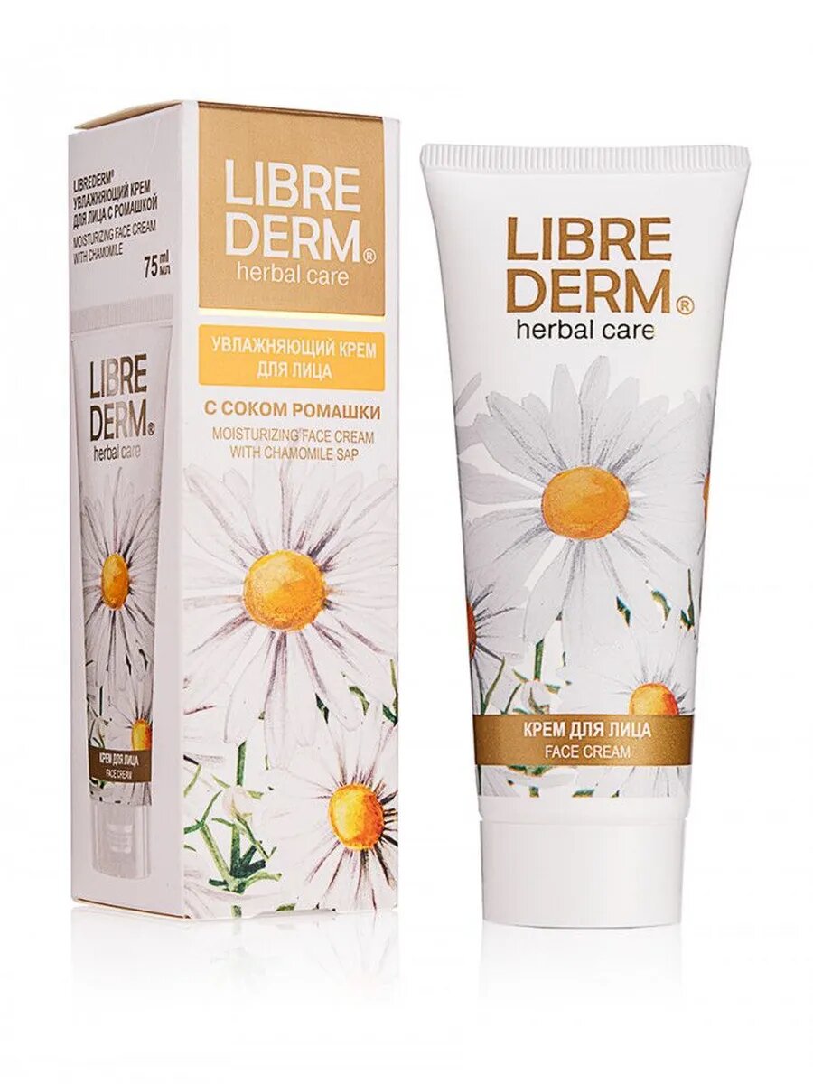 Librederm Увлажняющий крем для лица с ромашкой, крем для лиц
