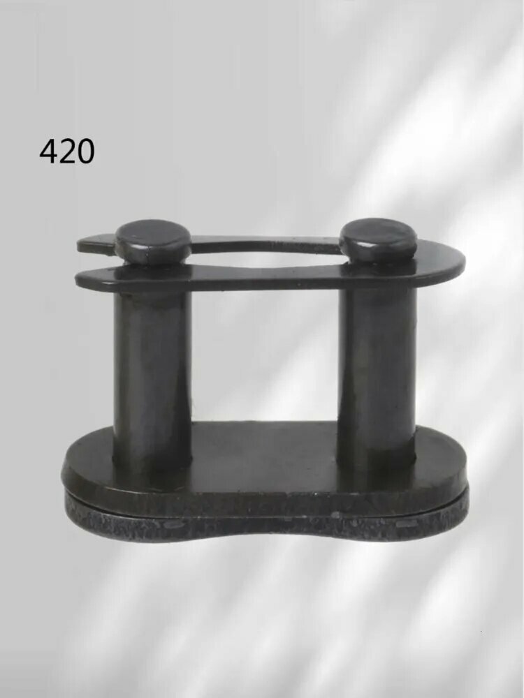 Цепной замок-фиксатор для мотоцикла 25H# T8F# 420# 428# 520# 530#, Черный