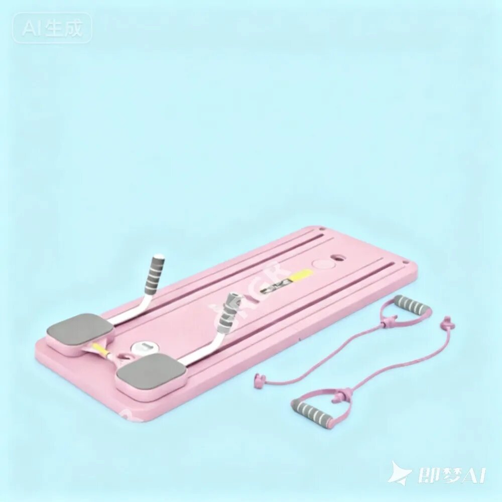 Тренажер-реформер для пилатеса Kama Многофункциональная доска для пилатеса для развития силы и гибкости