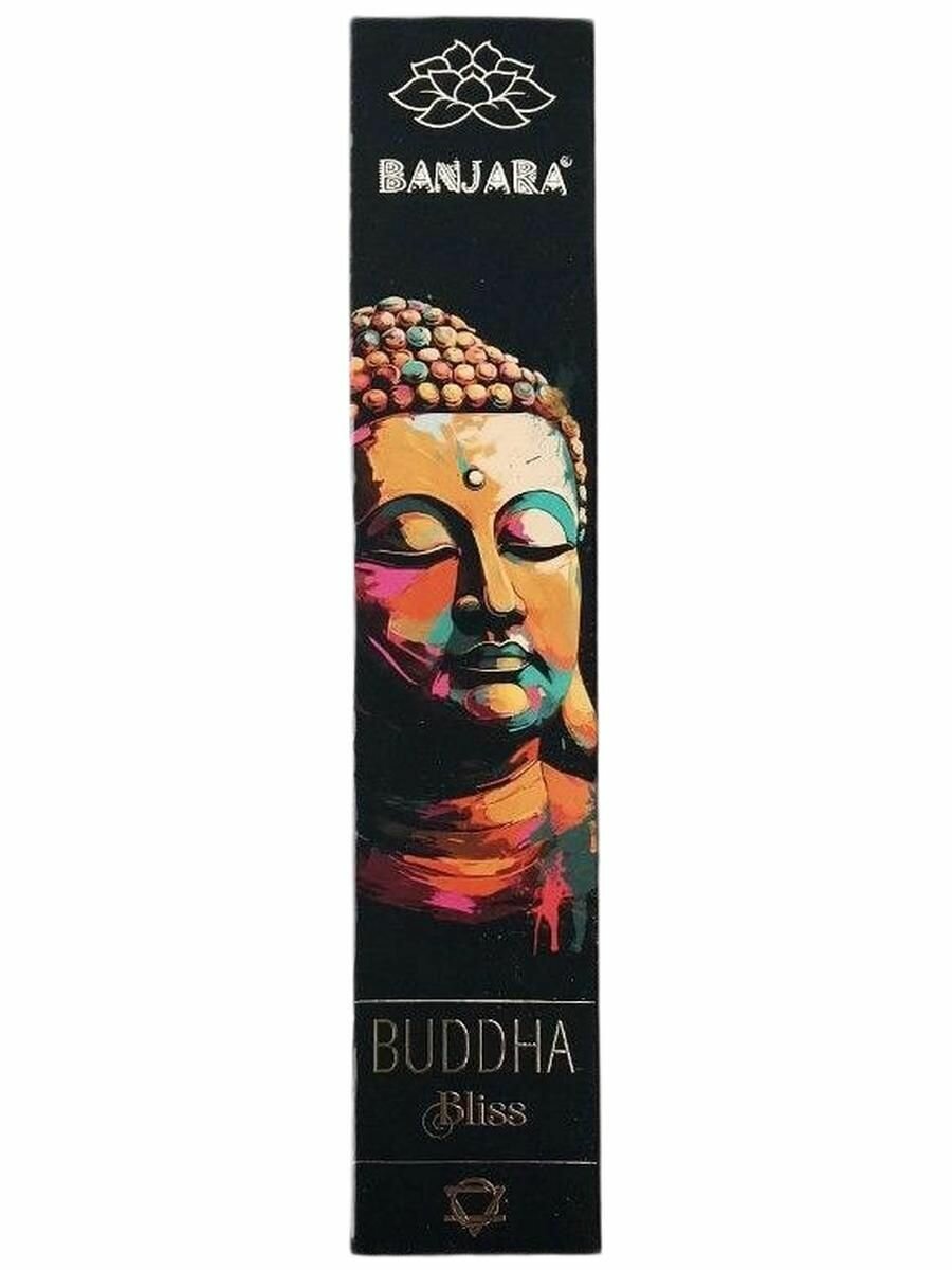 Buddha BLISS, Banjara (Будда блаженство, благовония аромапалочки, Банджара), 15 г.
