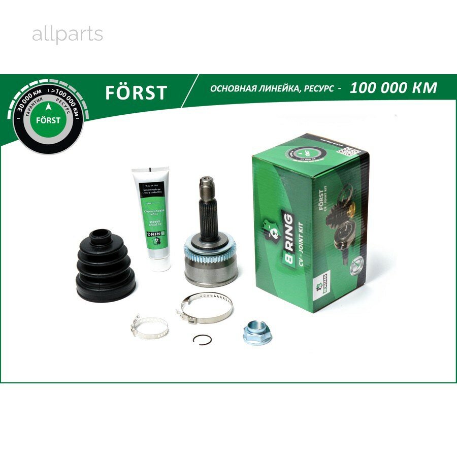 BRING BOC1808A Шрус HYUNAI Getz (02-) (наруж.) [с ABS, 25/22] (BOC1808A) B-RING F? RST