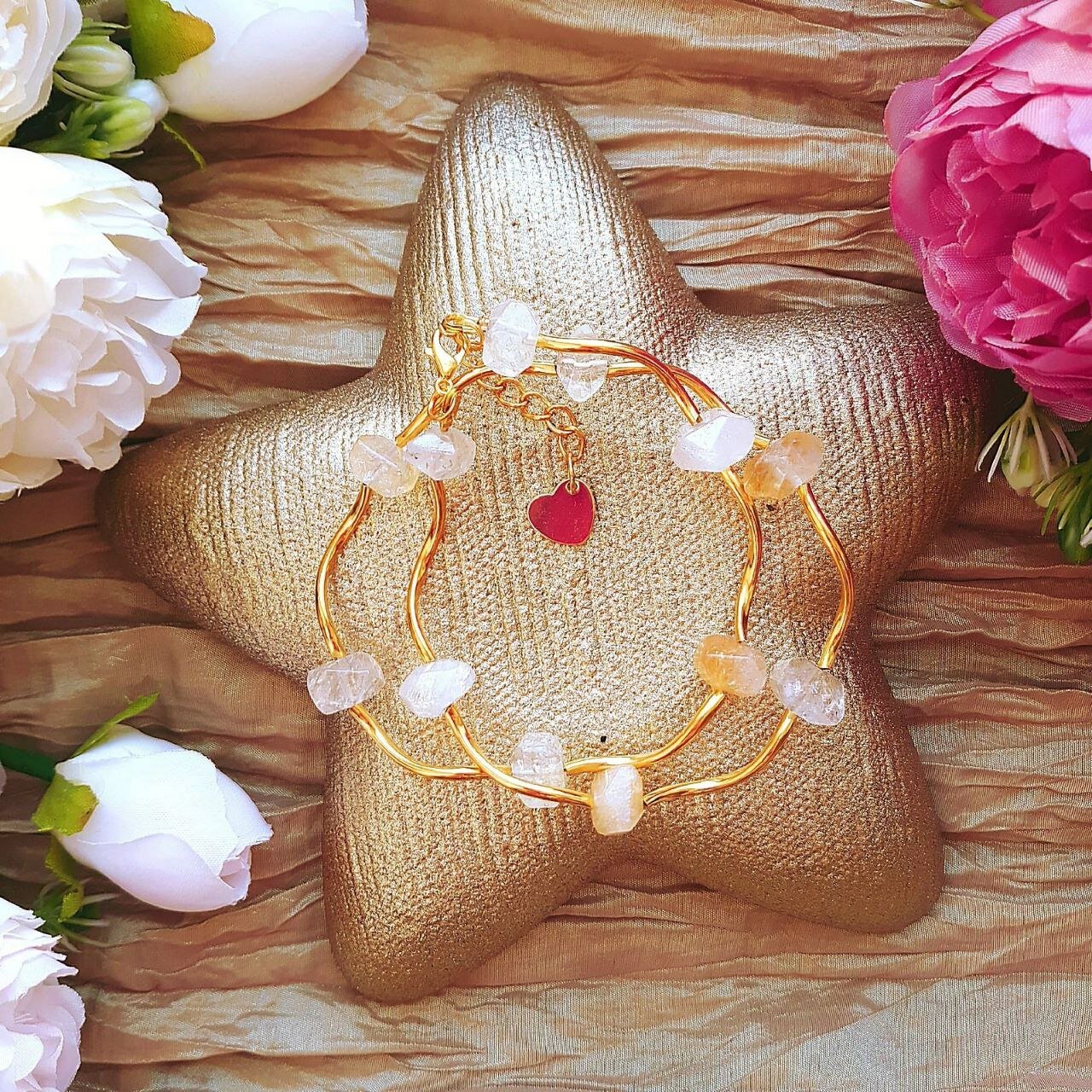 Чокер, цитрин