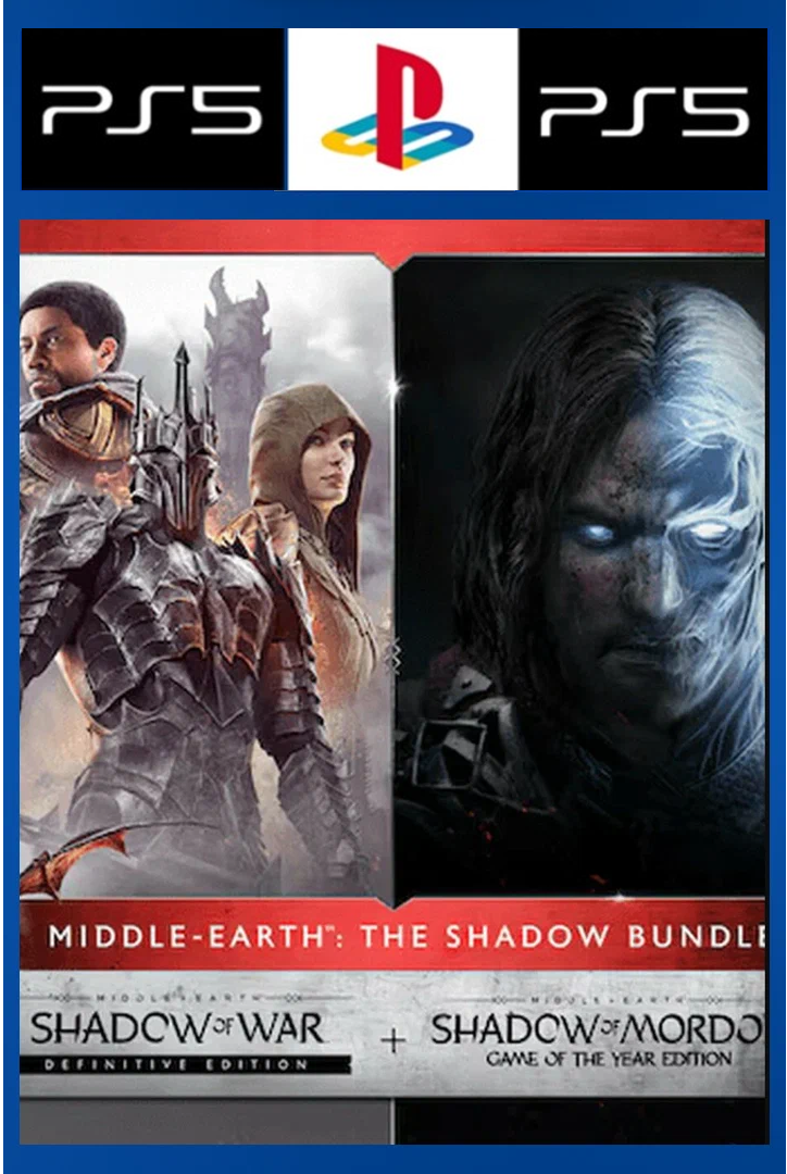 Игра Middle-earth: The Shadow Bundle для Playstation 5, Русский язык, Цифровая версия