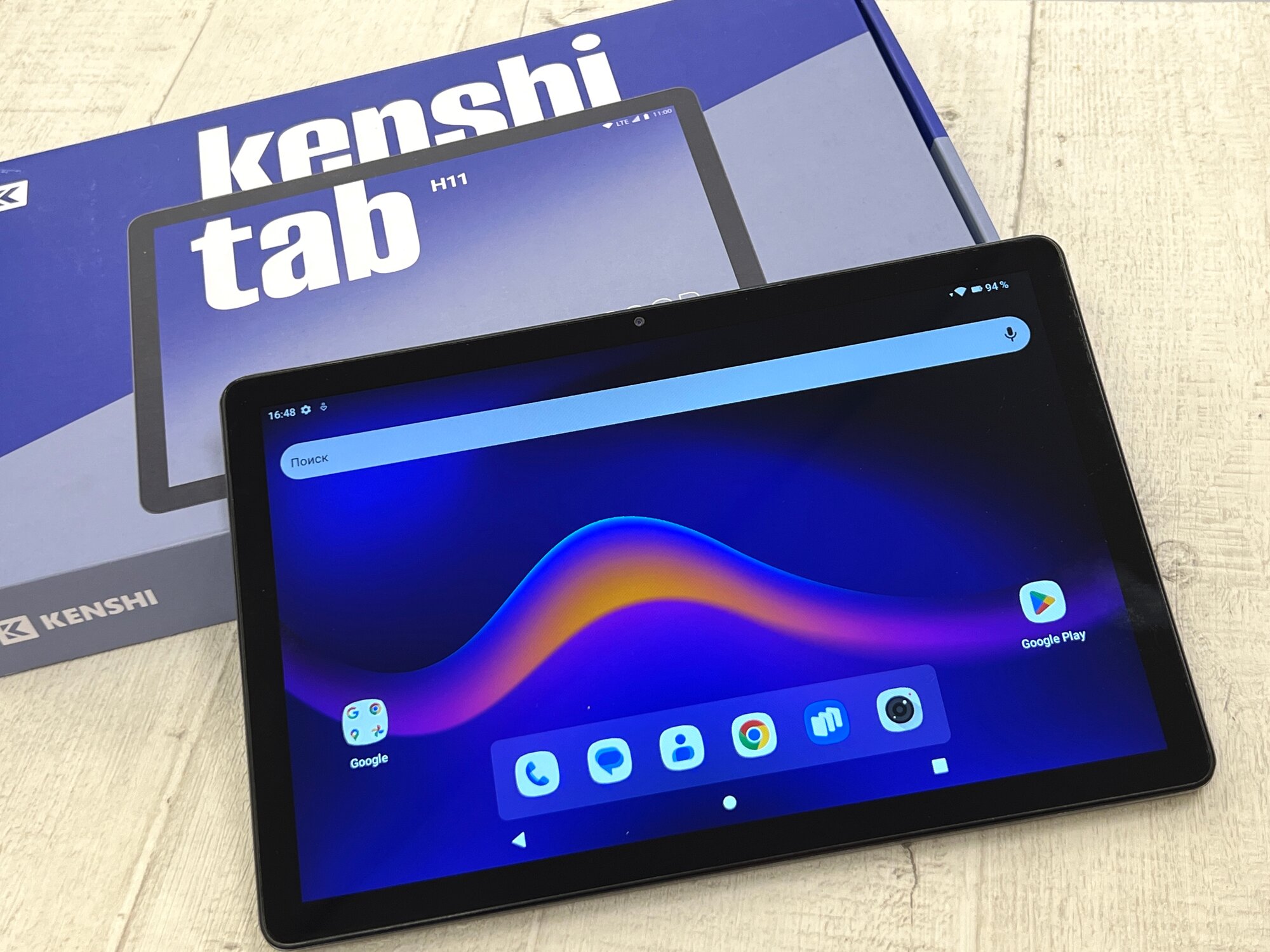 10.1" Планшет KENSHI H11 LTE 4/128 ГБ, 1280x800, IPS, 60 Гц, 6000 мА*ч, серый