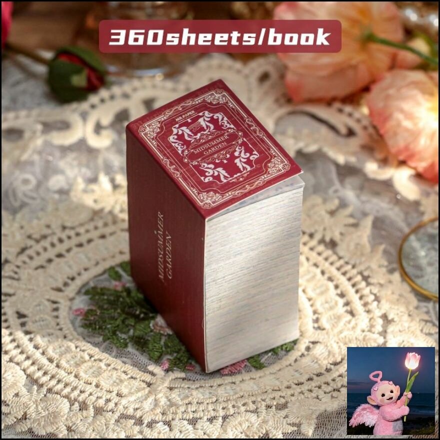 Бумага для скрапбукинга, Mr.paper, 360 листов неповторяющихся мотивов в стиле ретро оформления