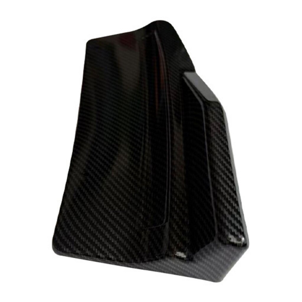 Защитная пленка для углов заднего бампера из 2 предметов с карбоновой текстурой для автомобиля