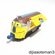 Игрушечная машинка Chuggington Ice Cream Parlor - Вагон игрушечный, желтого цвет...