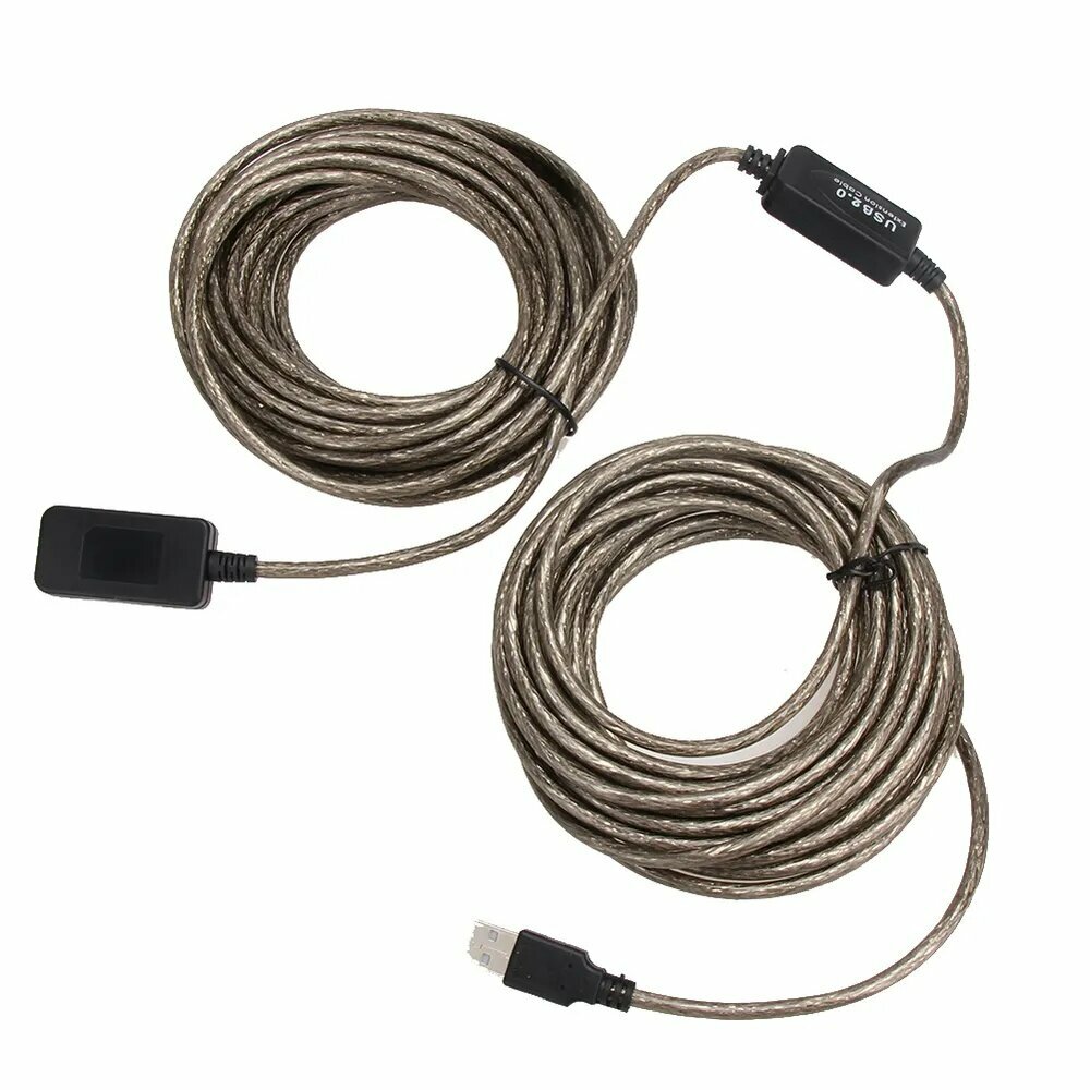 Кабель для компьютерной периферии, 150 м, коричневый