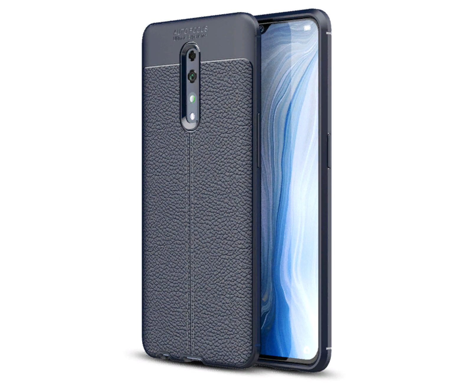 Чехол MyPads для Oppo A9 (2020) и OPPO A5 2020 из износостойкого силикона с декоративным тиснением