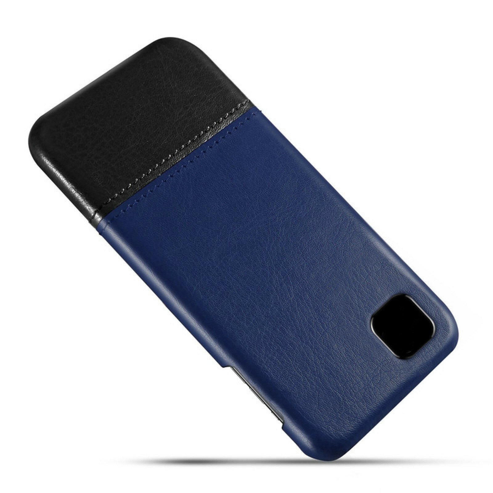 Чехол-накладка MyPads для Samsung Galaxy Note 10 Lite двухцветный из качественной импортной кожи