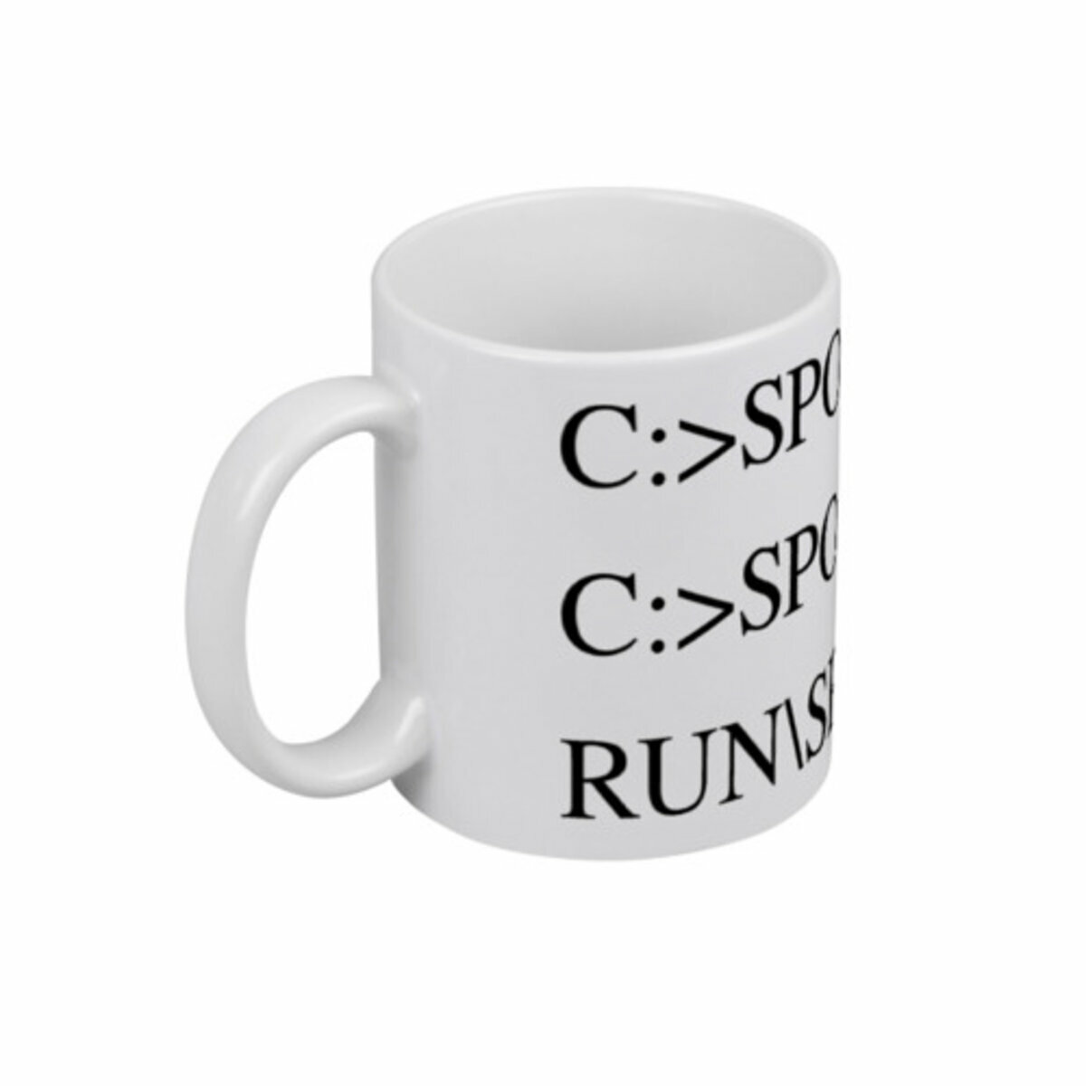 Кружка «Программисту мем, айтишнику, с кодом коллеге» (белый)