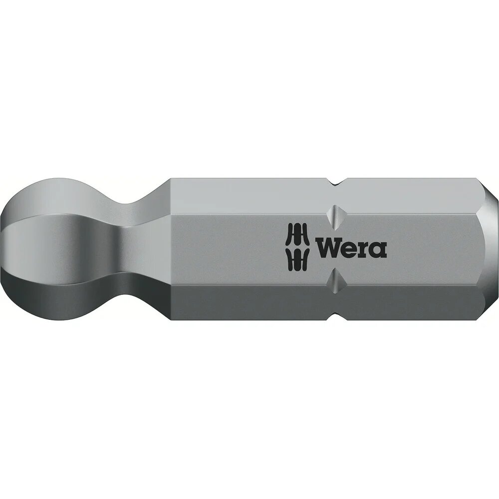 WERA 842/1 Z Hex бита с внешним шестигранником, с шаром, 1/4 C6.3, 5 x 25 мм WE-056356