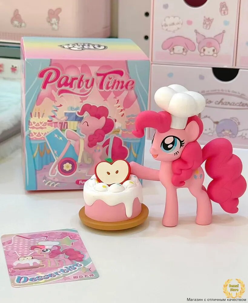 Слепая коробка "Party Time" - это веселая игровая игрушка для детских праздничных подарков