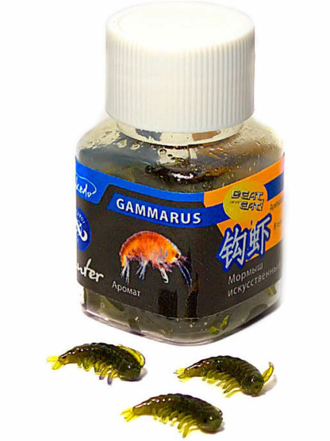 Мормыш Таkedo 1,0см. цвет естественный, аромат мотыля, 60 шт/у