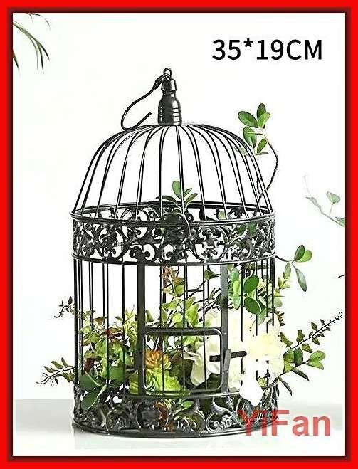 Декоративная птица клетка свадебная фотография в европейском стиле 19*35 см 1 шт