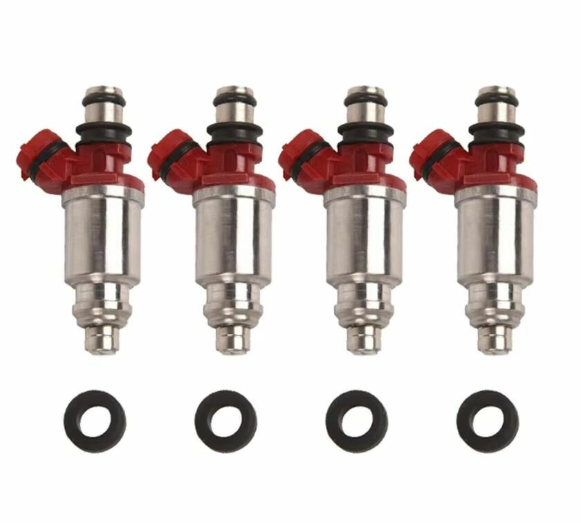 4 шт. 23250-16160 23209-16160 Toyota 7A-FE Celica Corolla Geo Prizm 1.8L форсунка