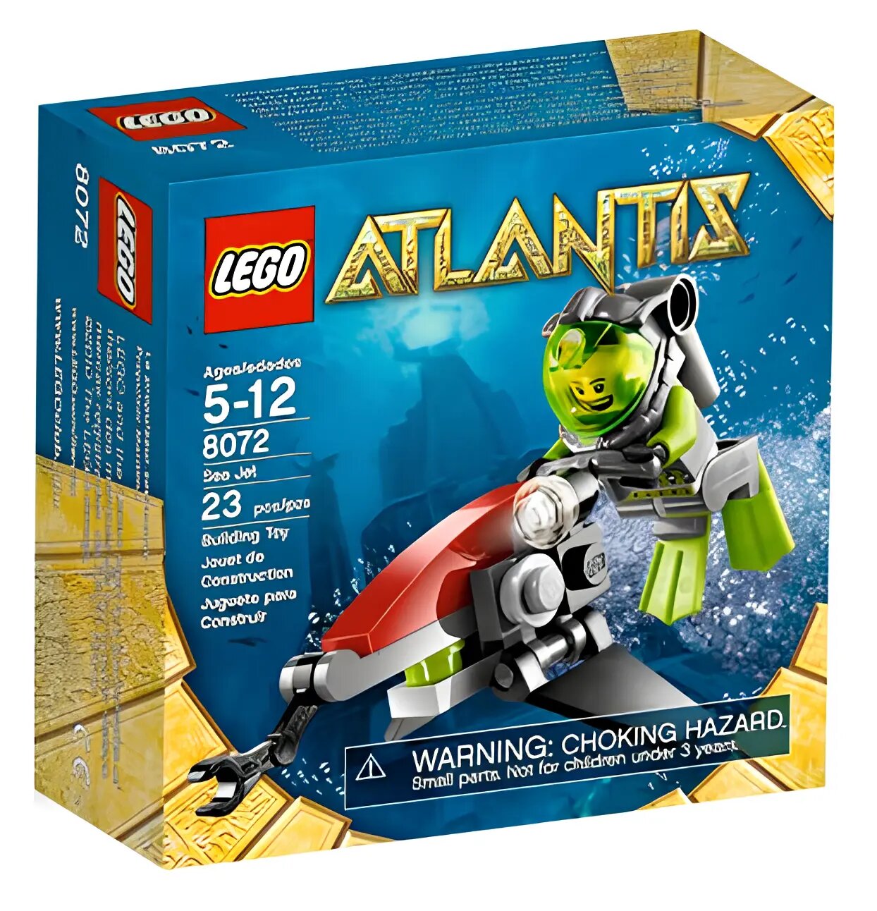 Конструктор LEGO Atlantis 8072 Морской реактивный аппарат