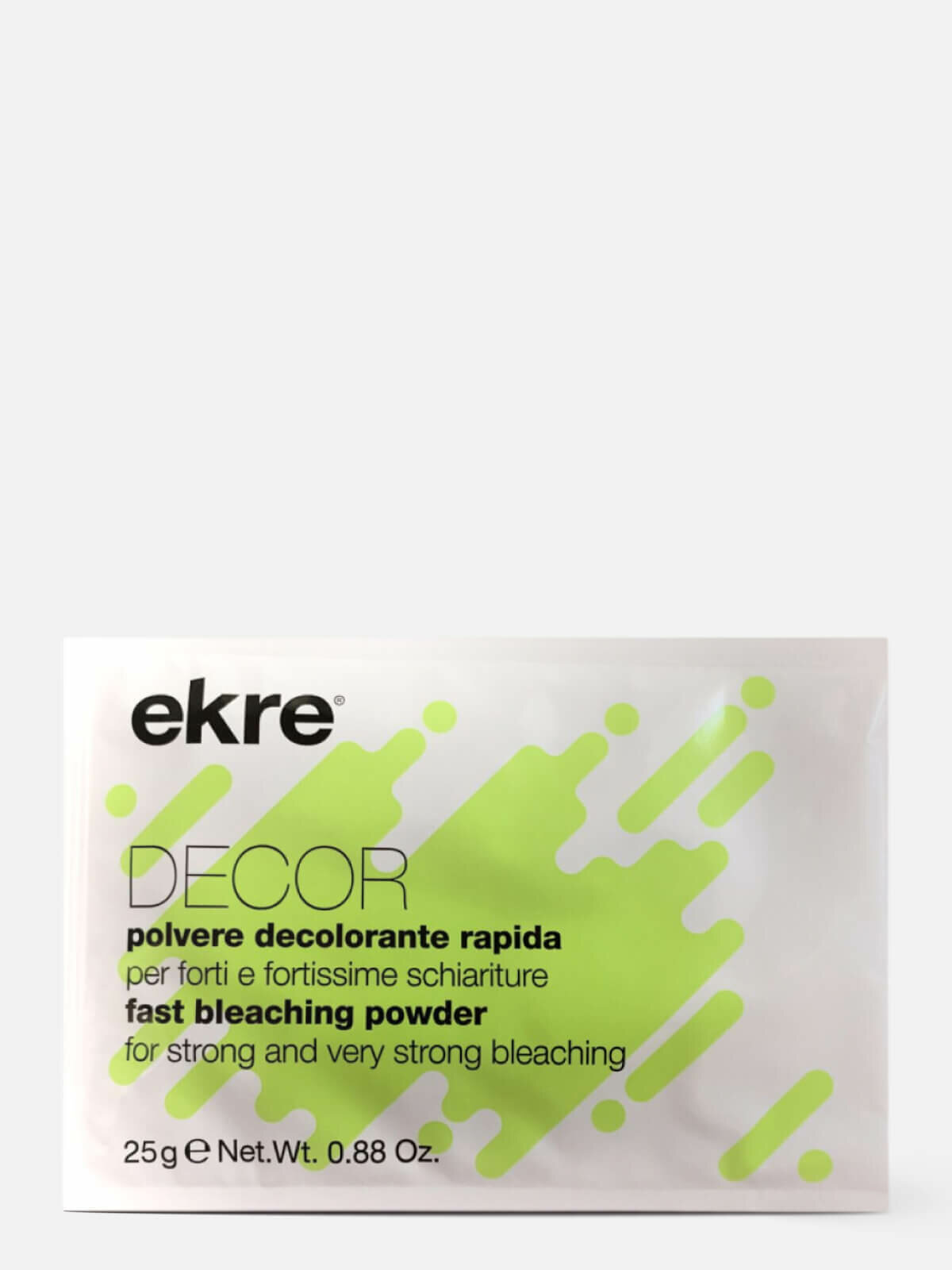 Быстрый обесцвечивающий порошок Ekre Decor Fast Bleaching Powder 25 г 1 саше