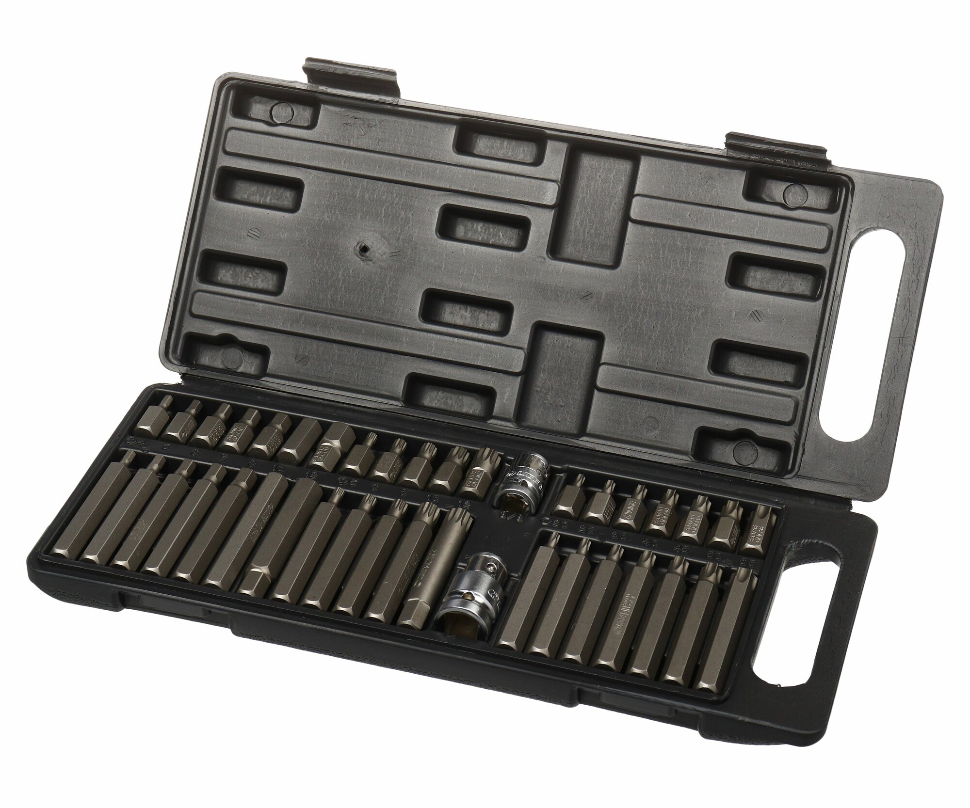 Набор бит 3/8"& 1/2" (H4-H12, M5-M12, T20-T55) 40пр, в кейсе LG-S5002 LIGE
