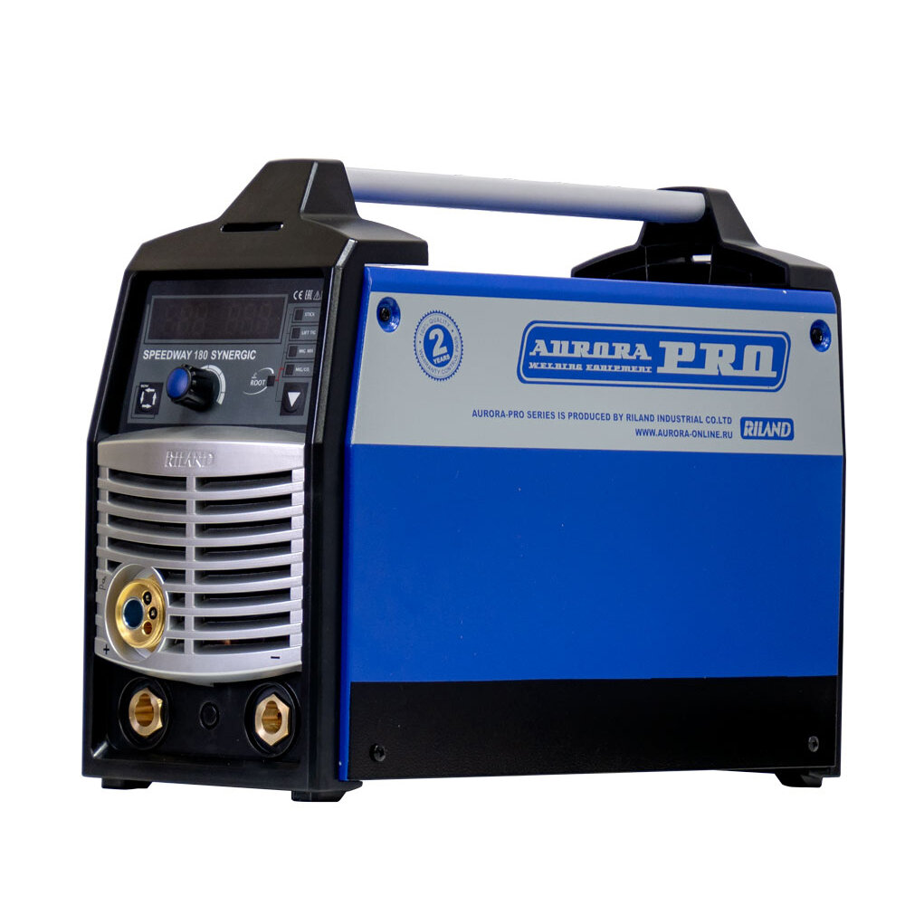 Сварочный аппарат инверторного типа Aurora SPEEDWAY 180 SYNERGIC, TIG, MMA, MIG/MAG