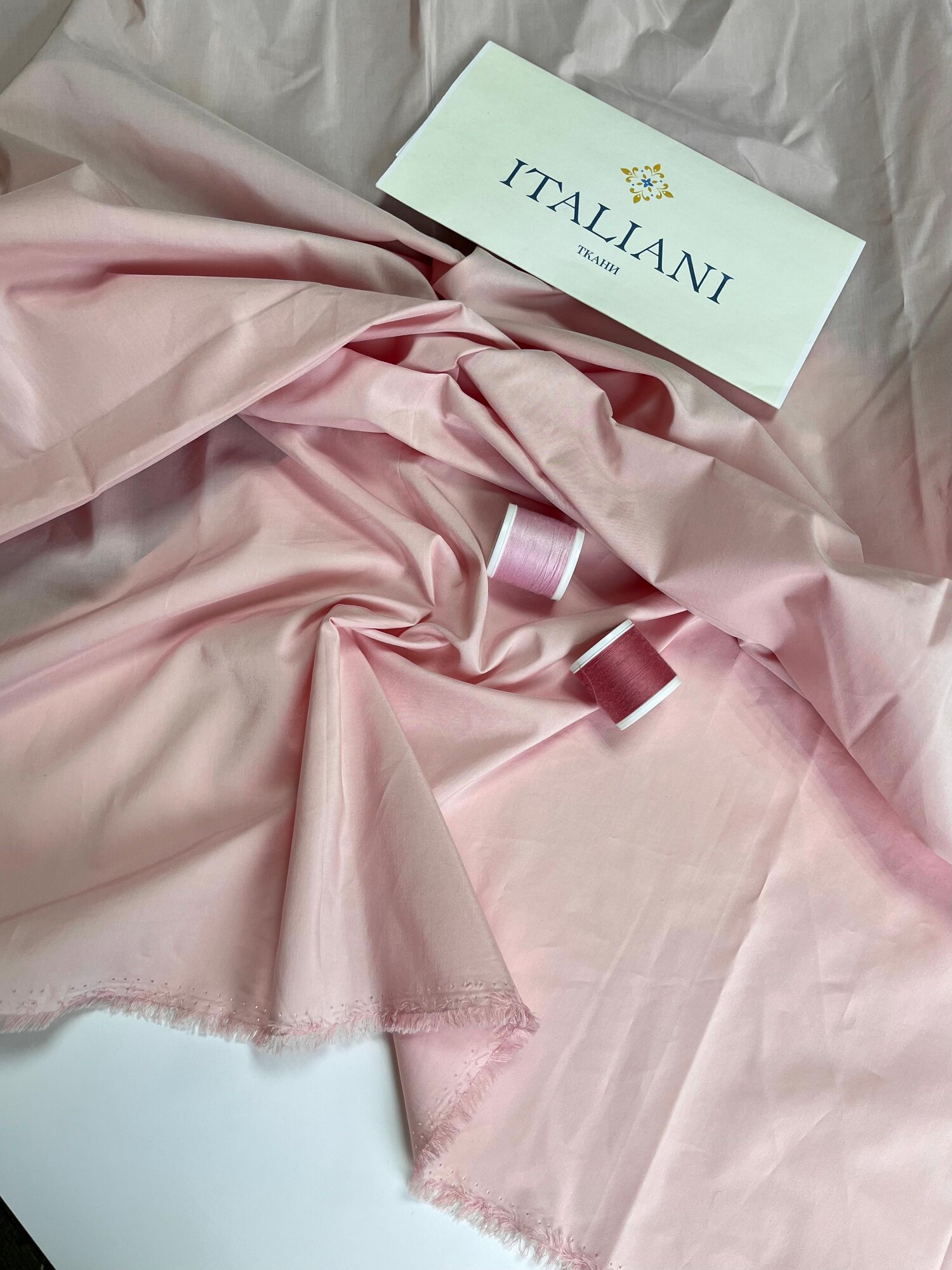 Хлопковый поплин /хлопок 100%/80 см*141 см/Италия