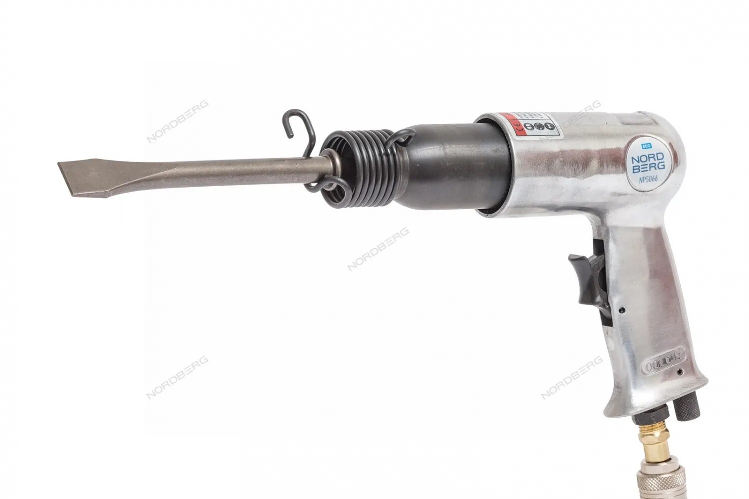 NP5066 Пневматический молоток 190 мм с комплектом насадок NORDBERG NP5066