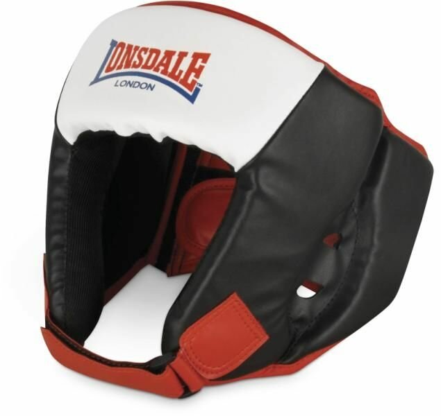 Детский боксерский шлем, спортивный Lonsdale Granby - White/Black