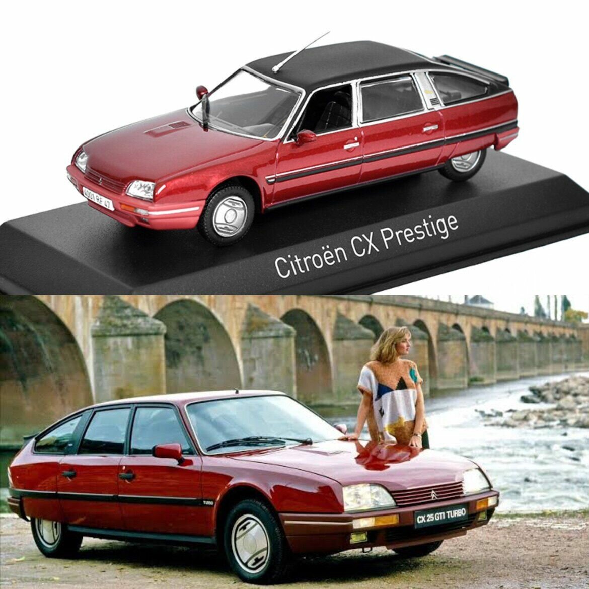Norev CITROEN CX Turbo 2 Prestige 1986 Florentin 1:43 Автомобильная модель