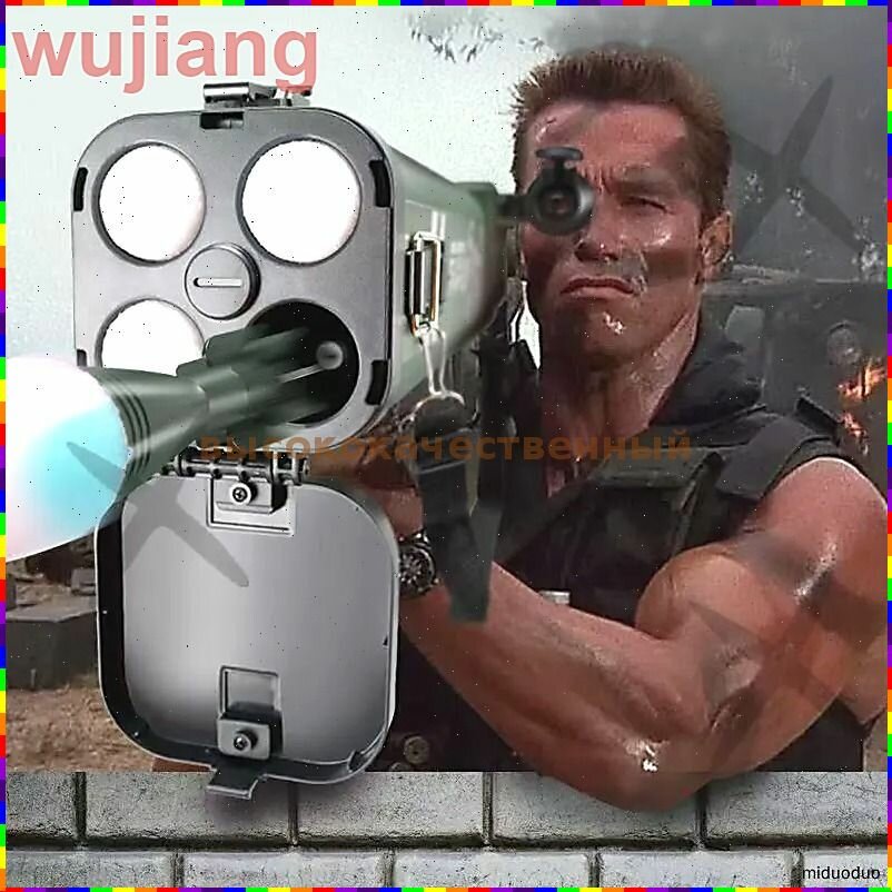 Светящиеся пушечные ядра, ракетные установки, миномёты и пушки в комплекте из четырёх элементов