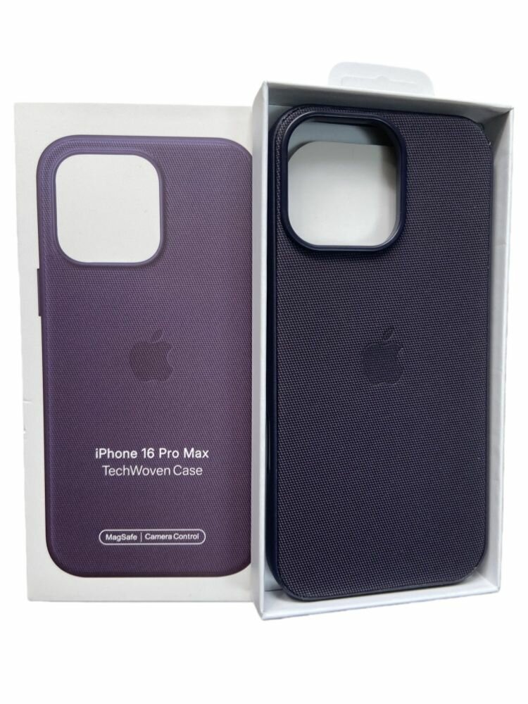 Чехол Apple TechWoven Case с MagSafe для iPhone 16 Pro Max, тканный эко материал