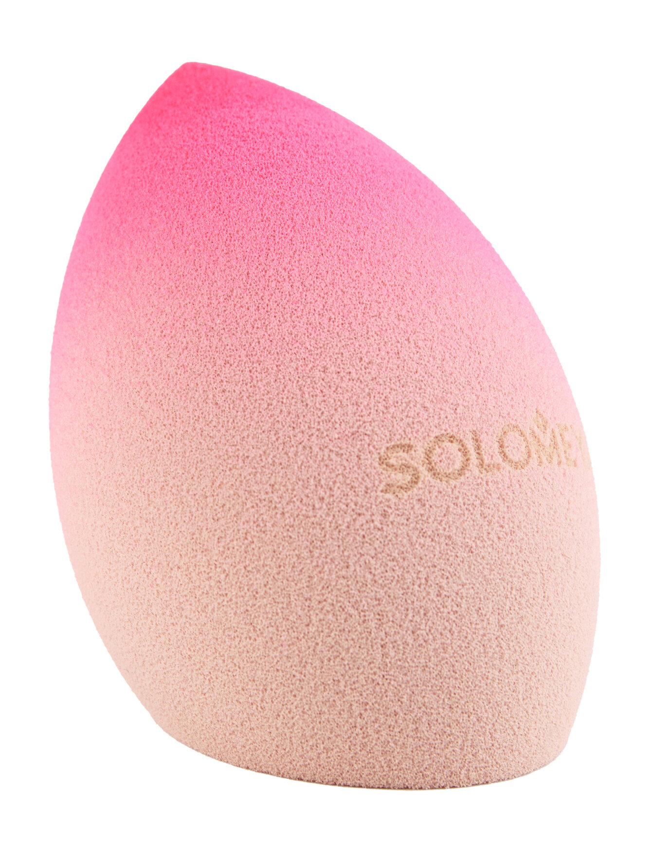 SOLOMEYA Спонж для макияжа со срезом, Розовый Градиент