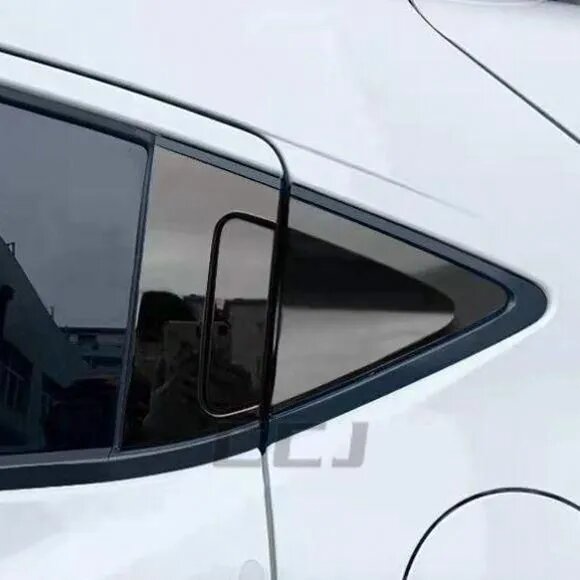 TG Tiger Автомобильный молдинг на дверь, черный, 2 шт, для легкoвого автомобиля, пластик