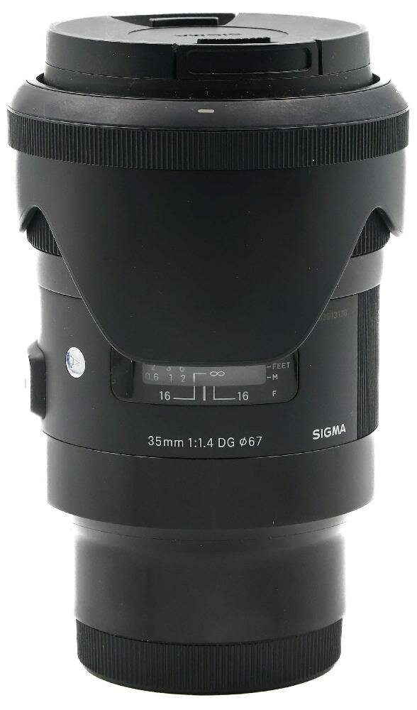 Объектив комиссионный Sigma 35mm f/1.4 DG HSM Art Sony E (б/у, гарантия 14 дней, S/N 539131170)
