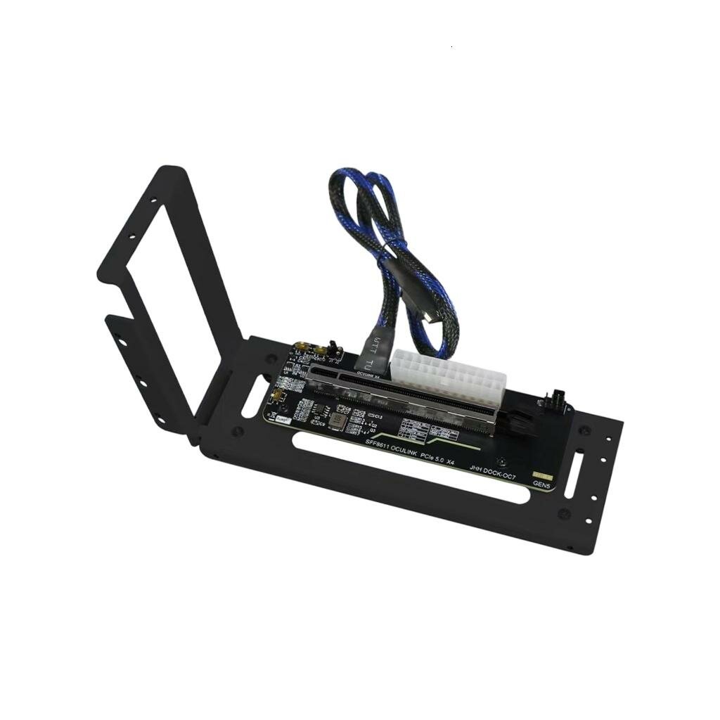 Внешняя видеокарта PCIe 5.0 x4, Черный - Правильная мощность