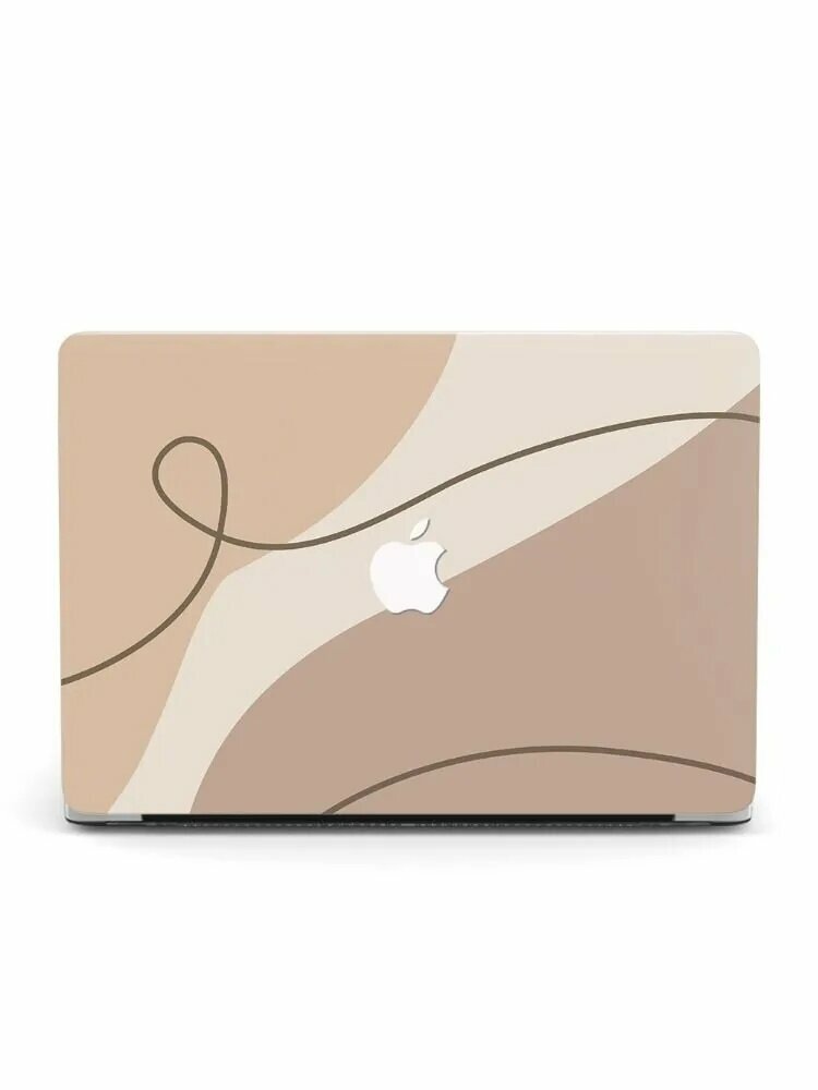 Чехол накладка на MacBook Air 13 M1 / макбук air 13 2018 2019 2020 волнистый художественные линии