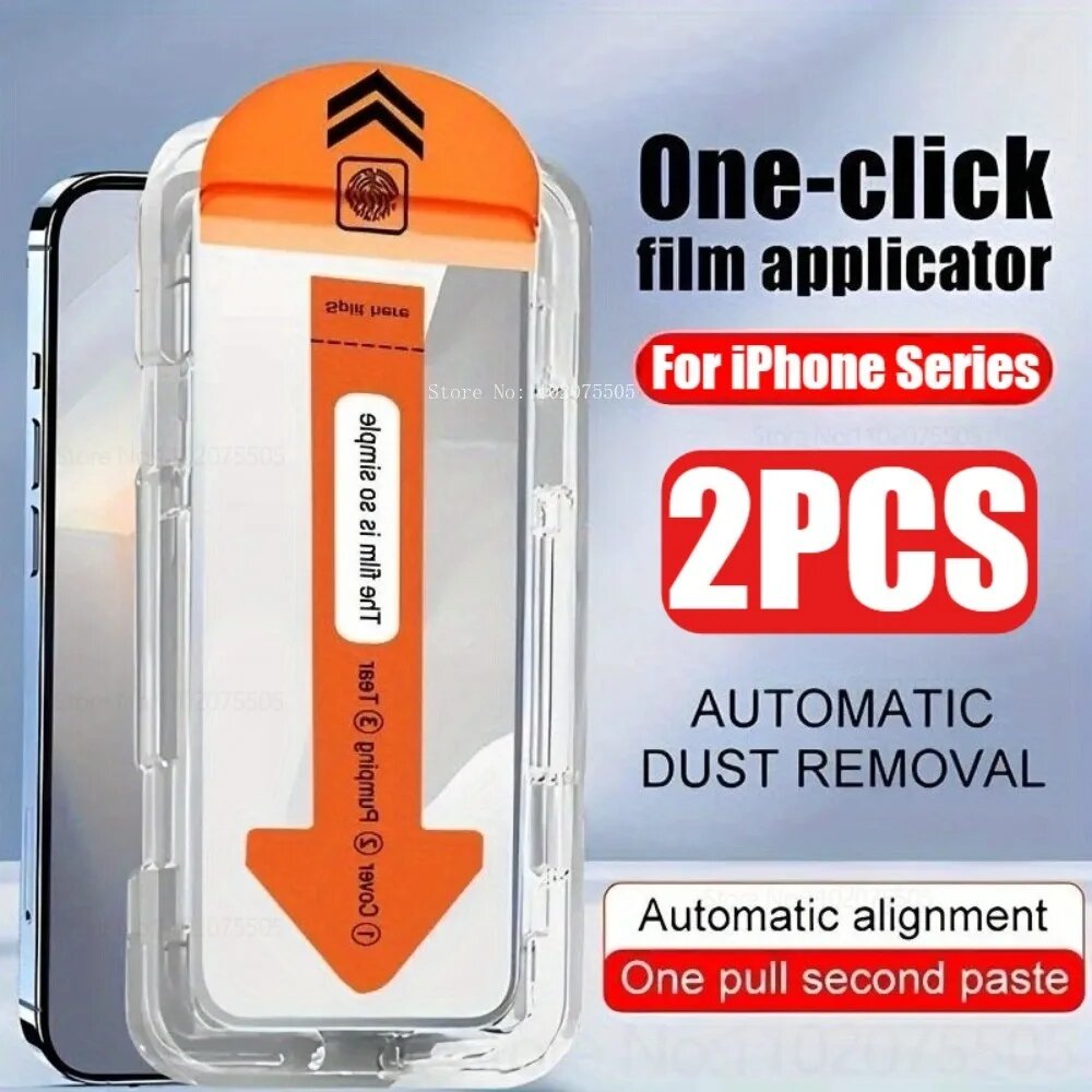 2 шт. закаленное стекло HD для iPhone 17 Promax 15 14 Promax 16E Защитная пленка Айфон 16 Про Макс