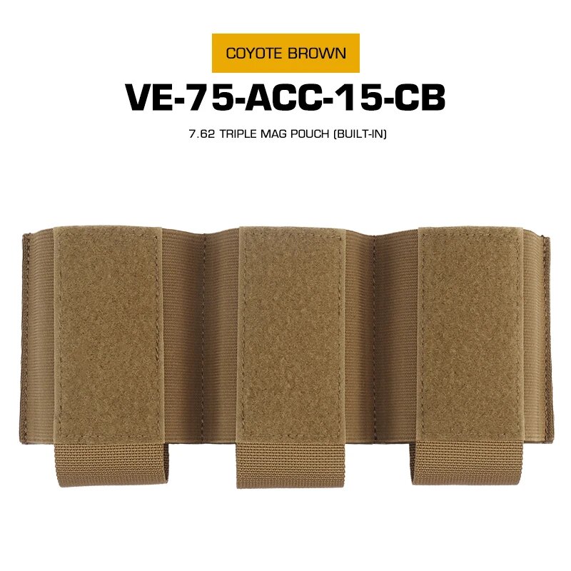 Подсумок для 3 магазинов 7.62 Coyote Brown