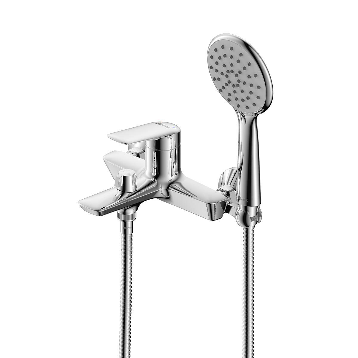 Смеситель для ванны Lemark Verba LM11414C хром, рычажное управление, латунь