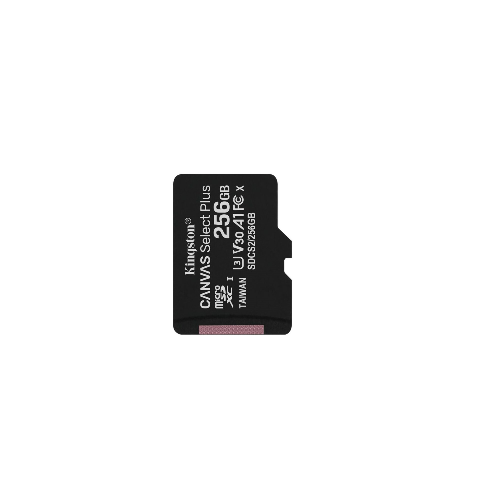 Карта памяти Kingston Canvas Select Plus microSDXC 256 ГБ, SDCS2/256Gb