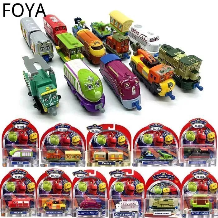 Паровоз EMERY Chuggington Die-cast #17 Эмери, металлический, для детей от 3 лет, игрушечный поезд — фото 1