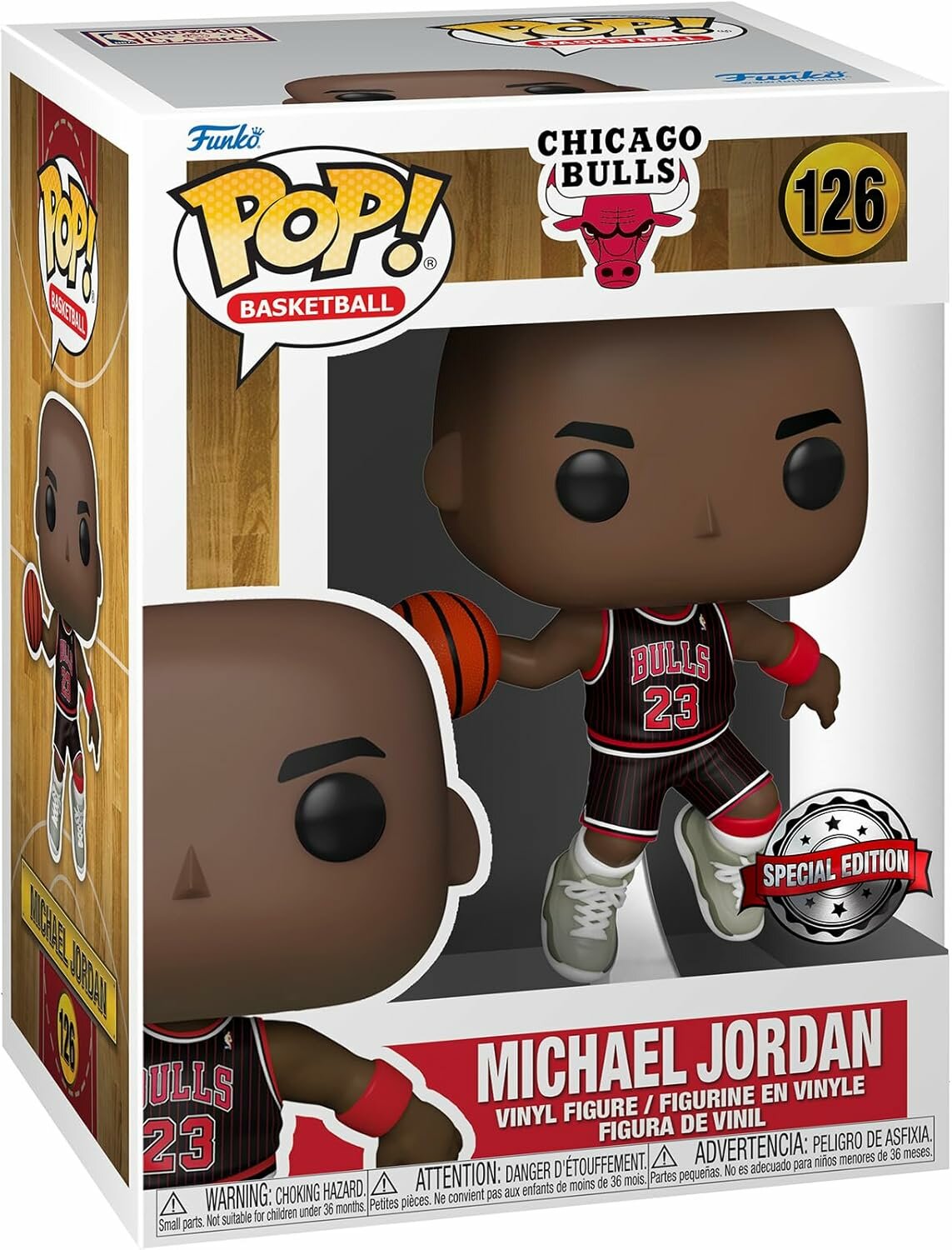 Фигурка Funko Pop NBA Bulls Michael Jordan w/Jordans (126) 60463
