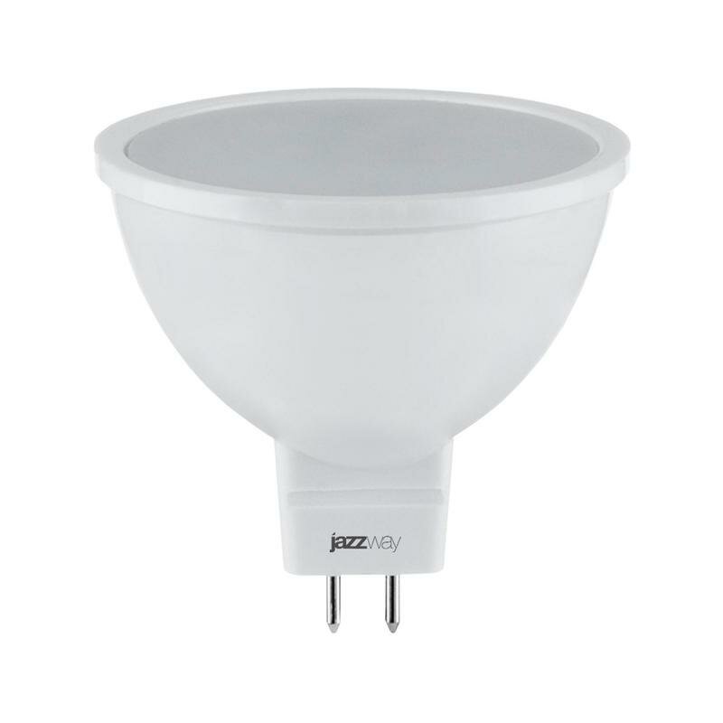 Лампа светодиодная PLED-DIM 7Вт JCDR MR16 4000К нейтр. бел. GU5.3 540лм 220-240В диммир. JazzWay 1035431-10 шт