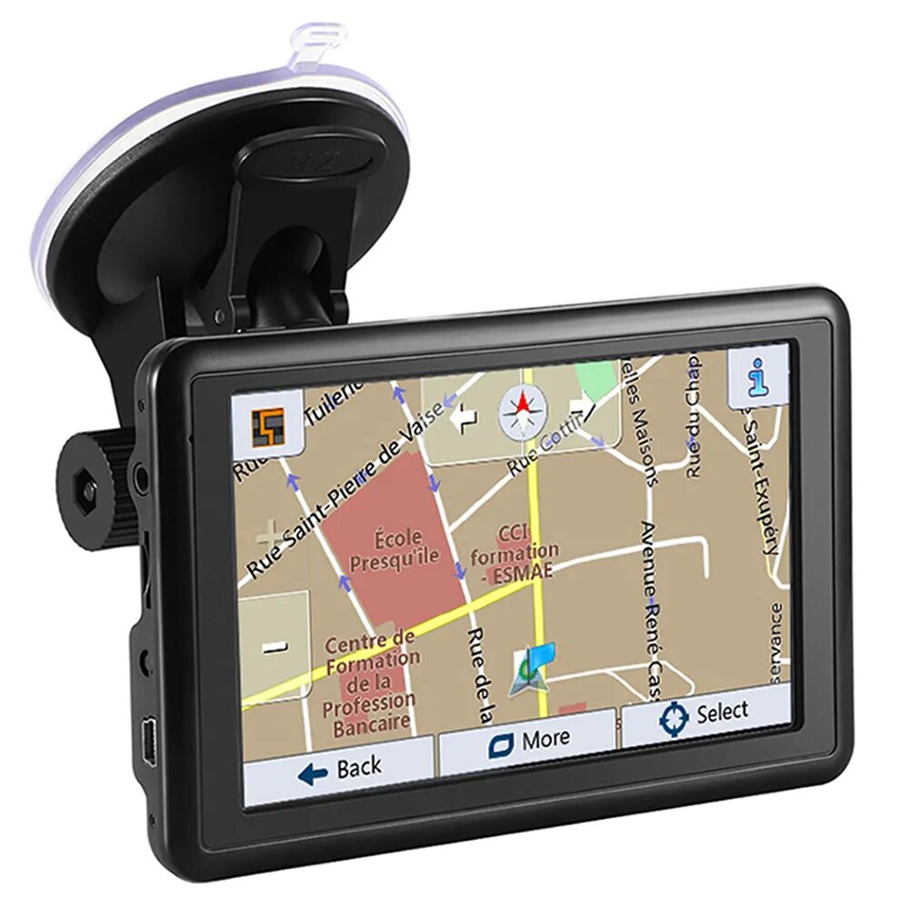 Автомагнитола, 1 DIN, с GPS, Bluetooth, сенсорным экраном 5 дюймов