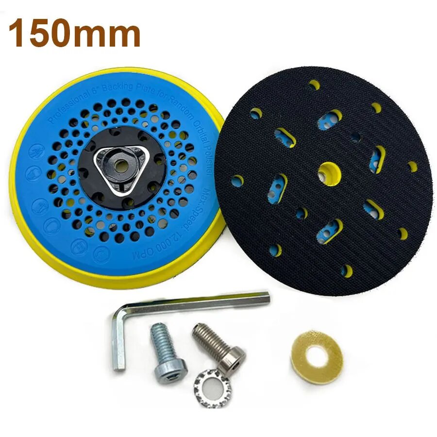 Подошва для шлифмашинки 150 мм, 17 отверстия