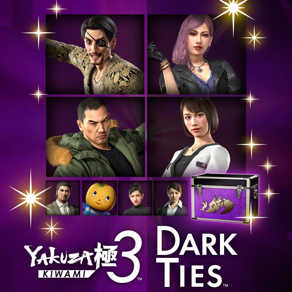 Дополнение Yakuza Kiwami 3 & Dark Ties - Legendary Lads & Gals Set PS4 & PS5, цифровое издание PlayStation 5, регион Турция / код пополнения баланса