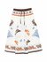 Юбка Herno Drawstring patterned midi skirt, размер 42