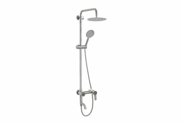 Душевая стойка со смесителем и тропическим душем с лейкой WP735-001