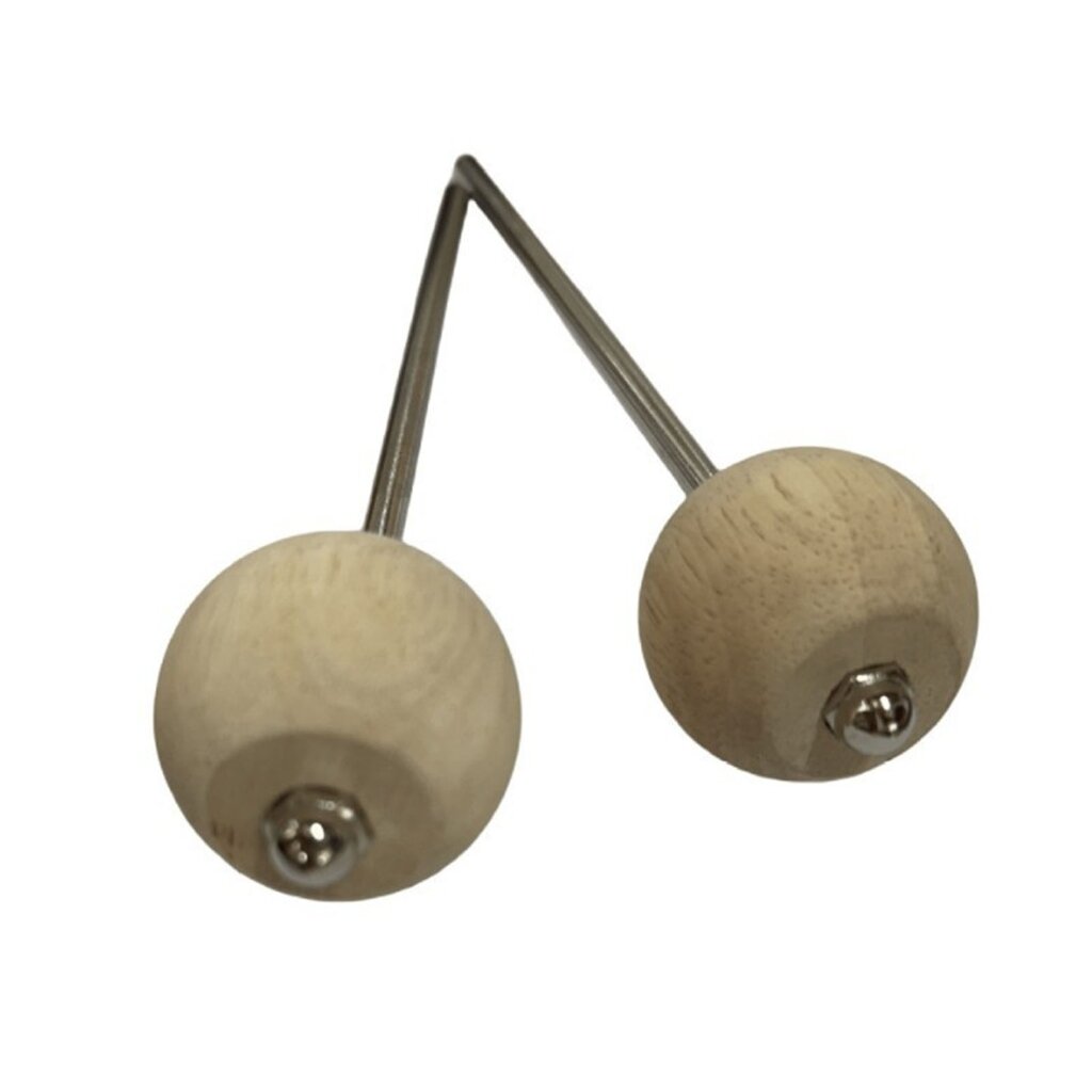 Деревянные барабанные колотушки для бас-гитар ручной работы, удобные и эргономичные для длительных выступлений