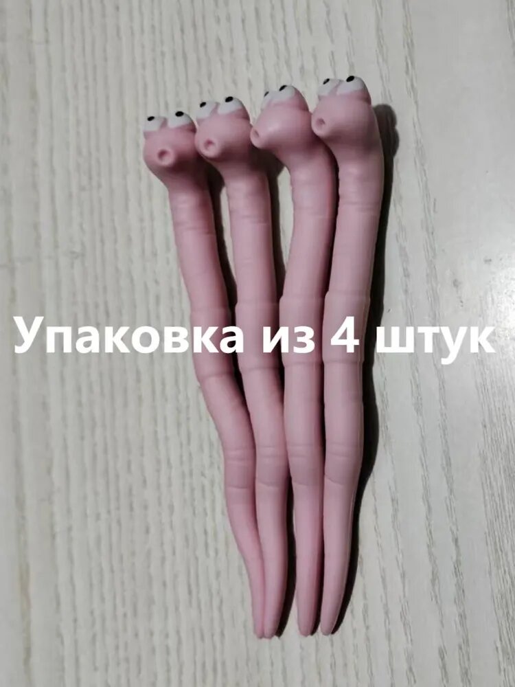 Измеритель почвы Керамический индикатор влажности почвы в виде червячка 4 шт. — фото 1