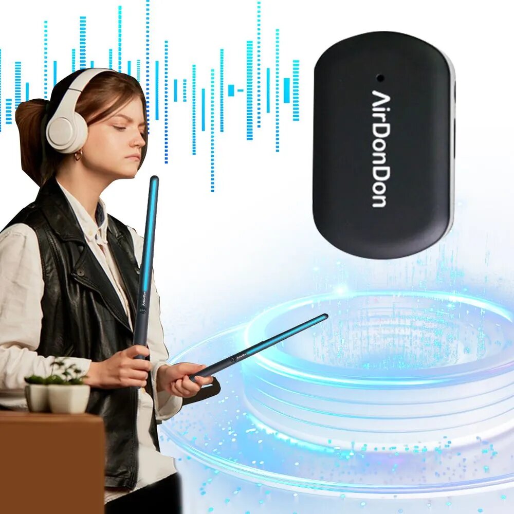 Воздушные барабаны Сенсорные барабаны с конвертером звука, K50 базовая версия